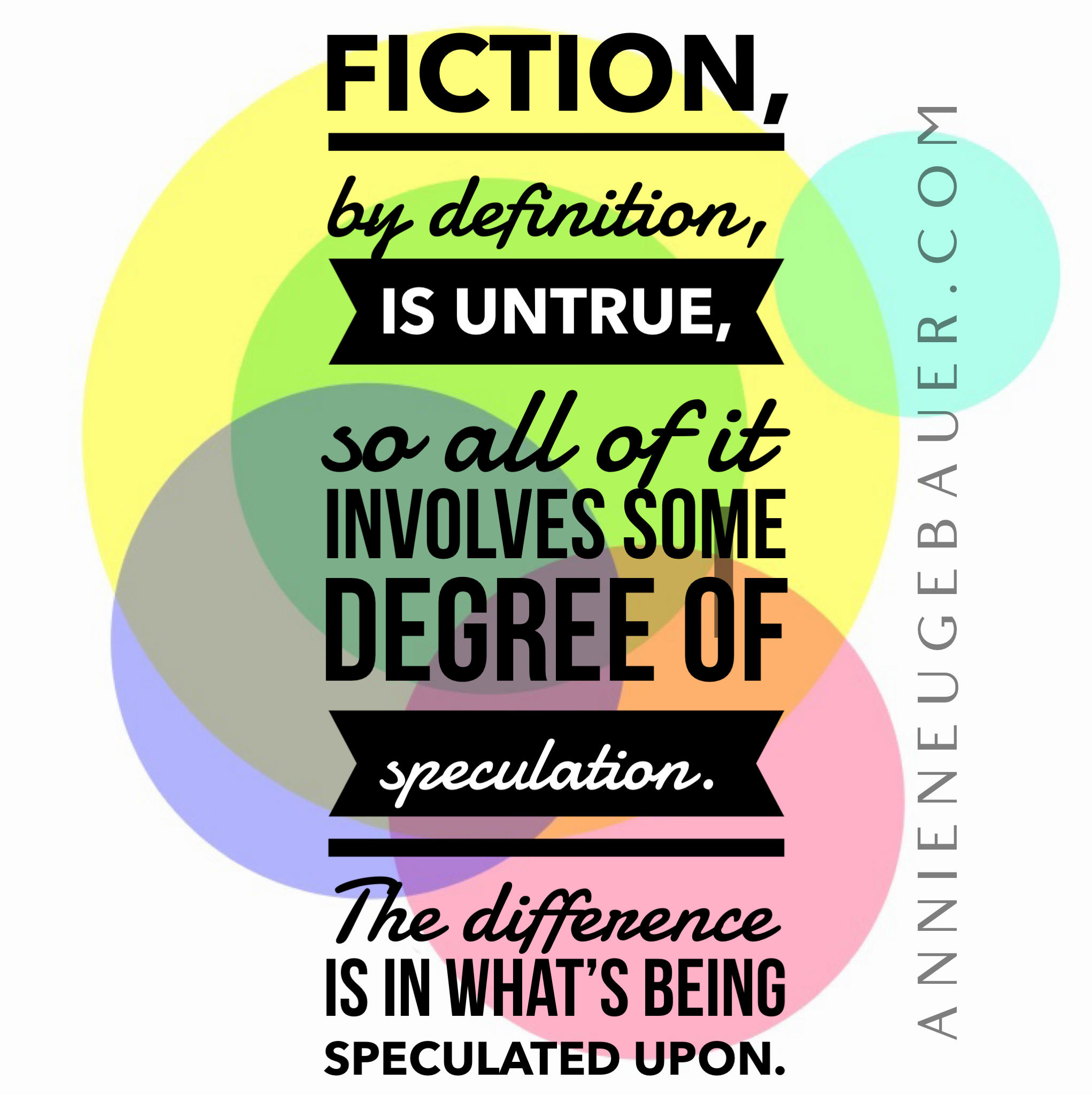 The A.N. 10 #1: Spec Fic Quick Trick | Annie Neugebauer